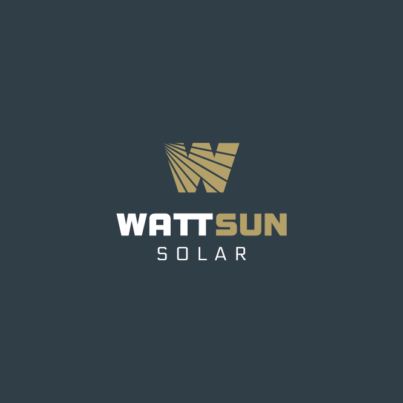 WattSun Logo & Branding Design Package by Visual Lure Brand Specialist