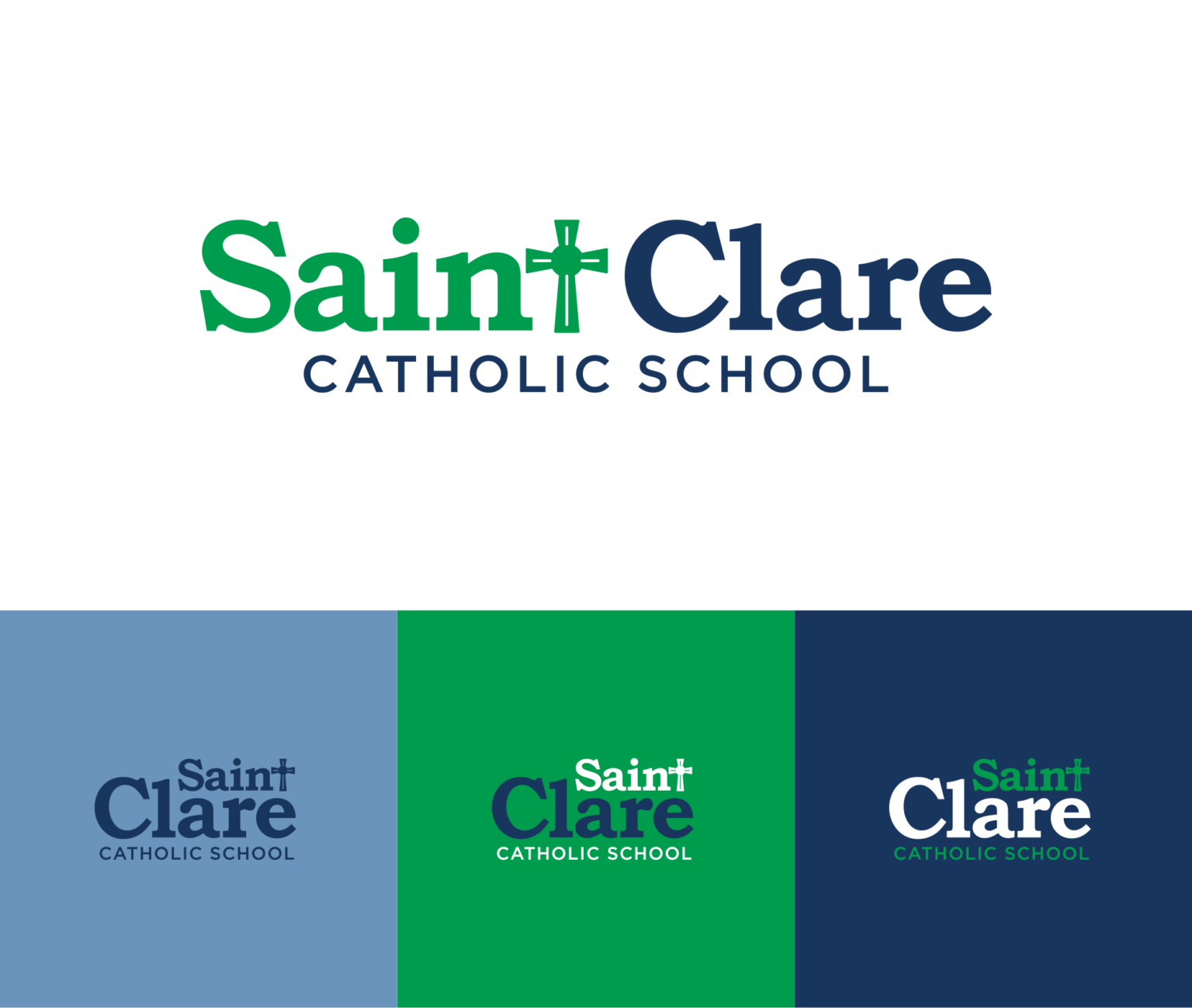 Private School Rebrand - Logos, Identity System + Design Apparel